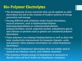 Polymer electrolytes and fuel cells | PDF