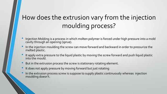 Polymer extrusion | PDF