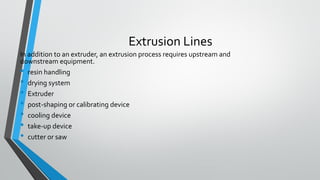 Polymer extrusion | PDF