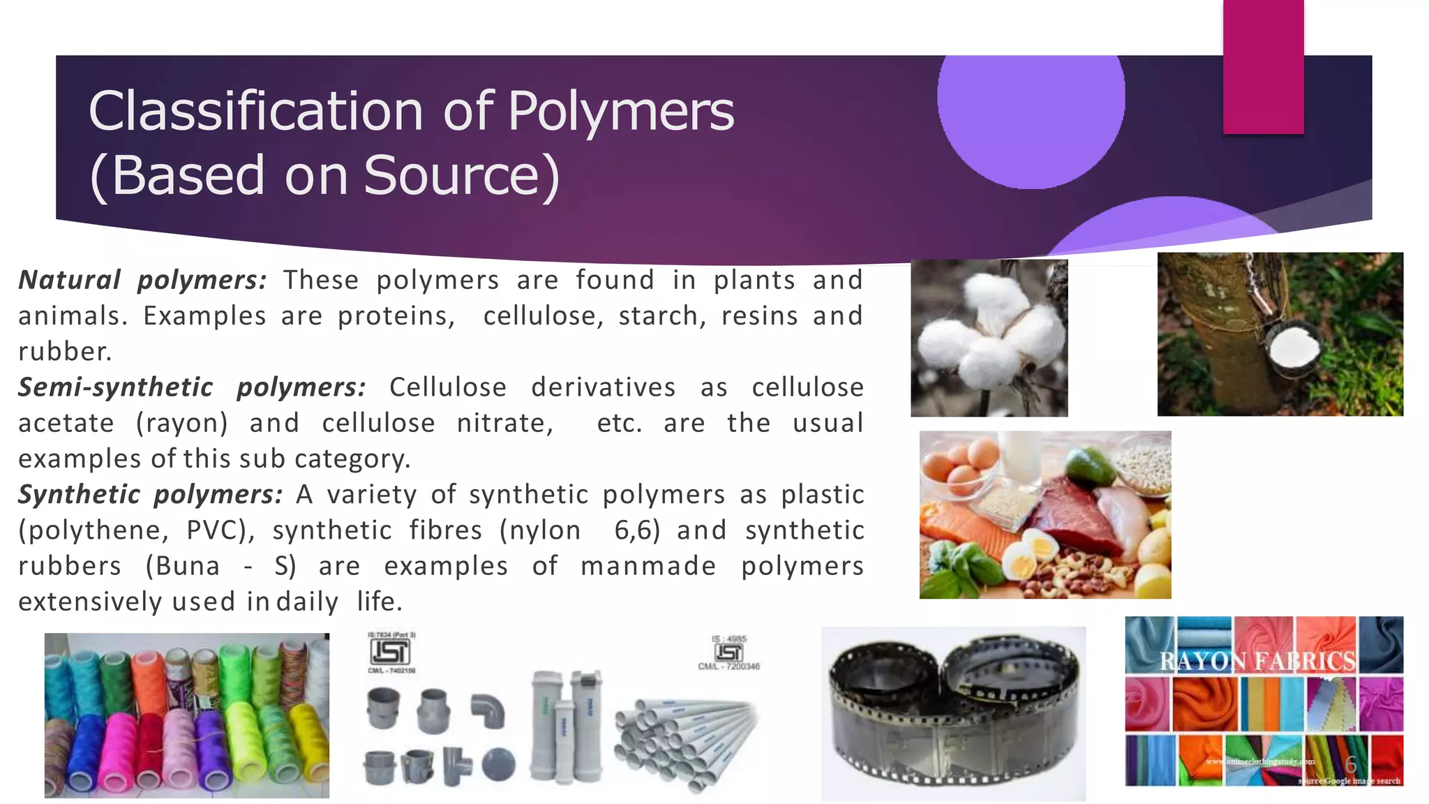 Polymer for engineering students | PPTX