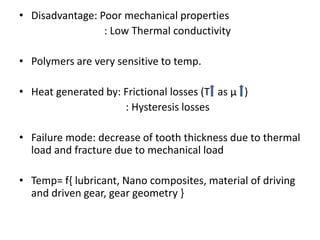 Polymer gear | PPT