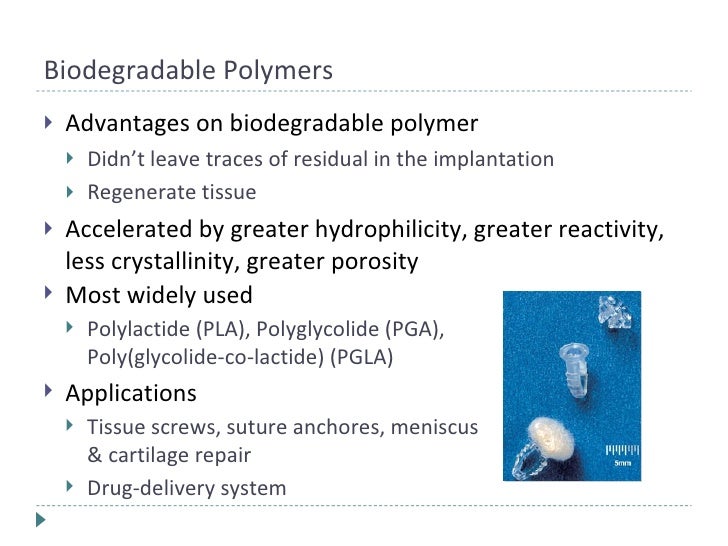 Polymeric biomaterials Polymeric biomaterials