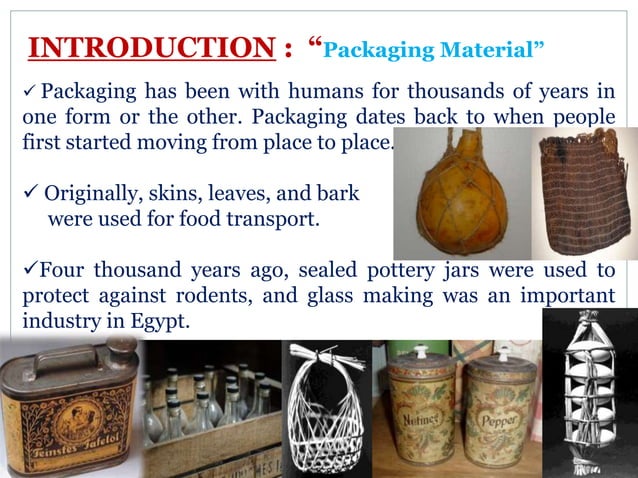 Polymeric Food Packaging Material's | PPTX