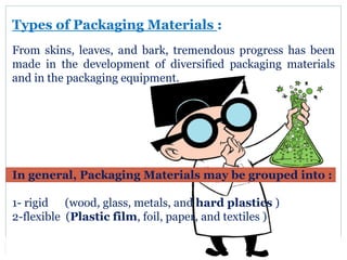 Polymeric Food Packaging Material's | PPTX