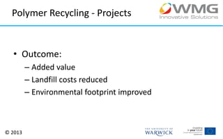 Polymer innovation presentation | PDF