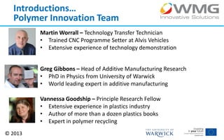 Polymer innovation presentation | PDF