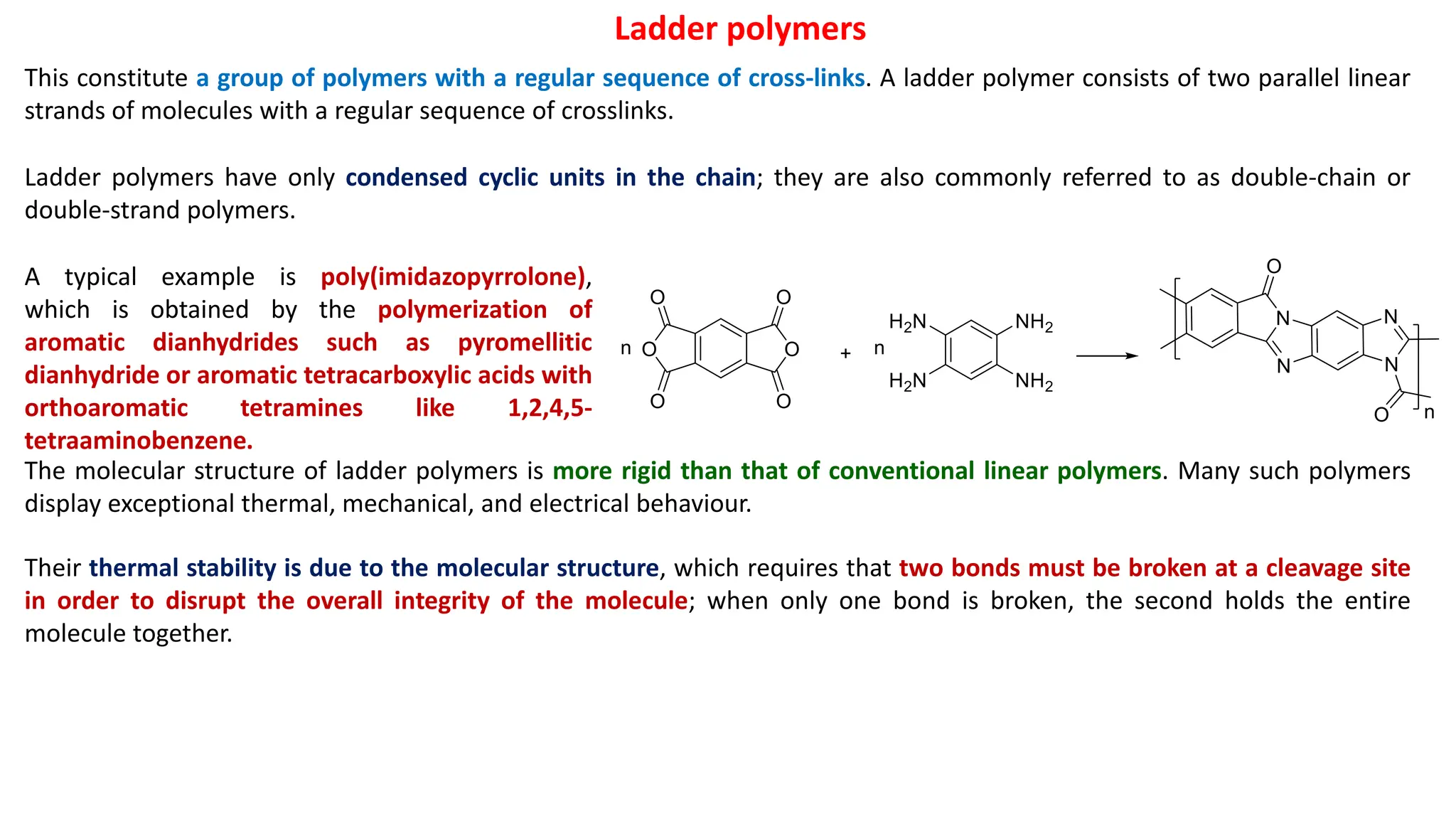 Polymerisation reactions and synthesis of important polymers | PPTX