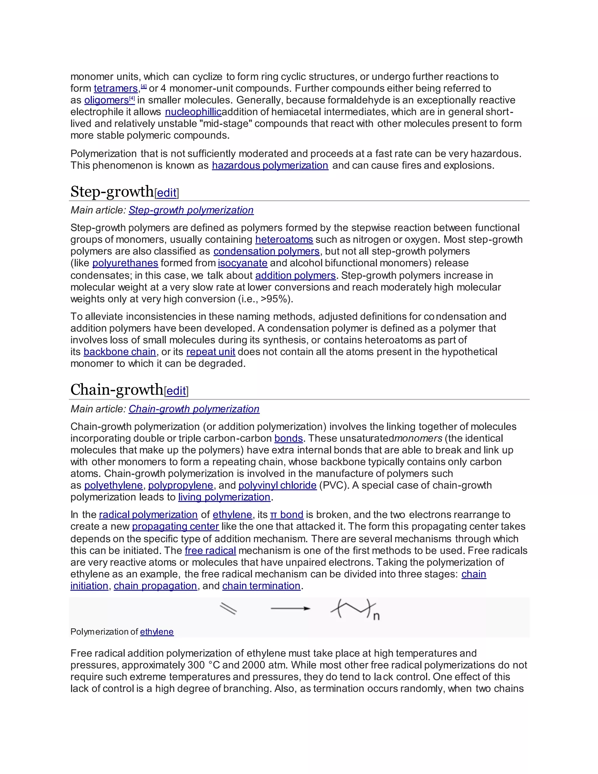 Polymerisation kapoors project | DOCX