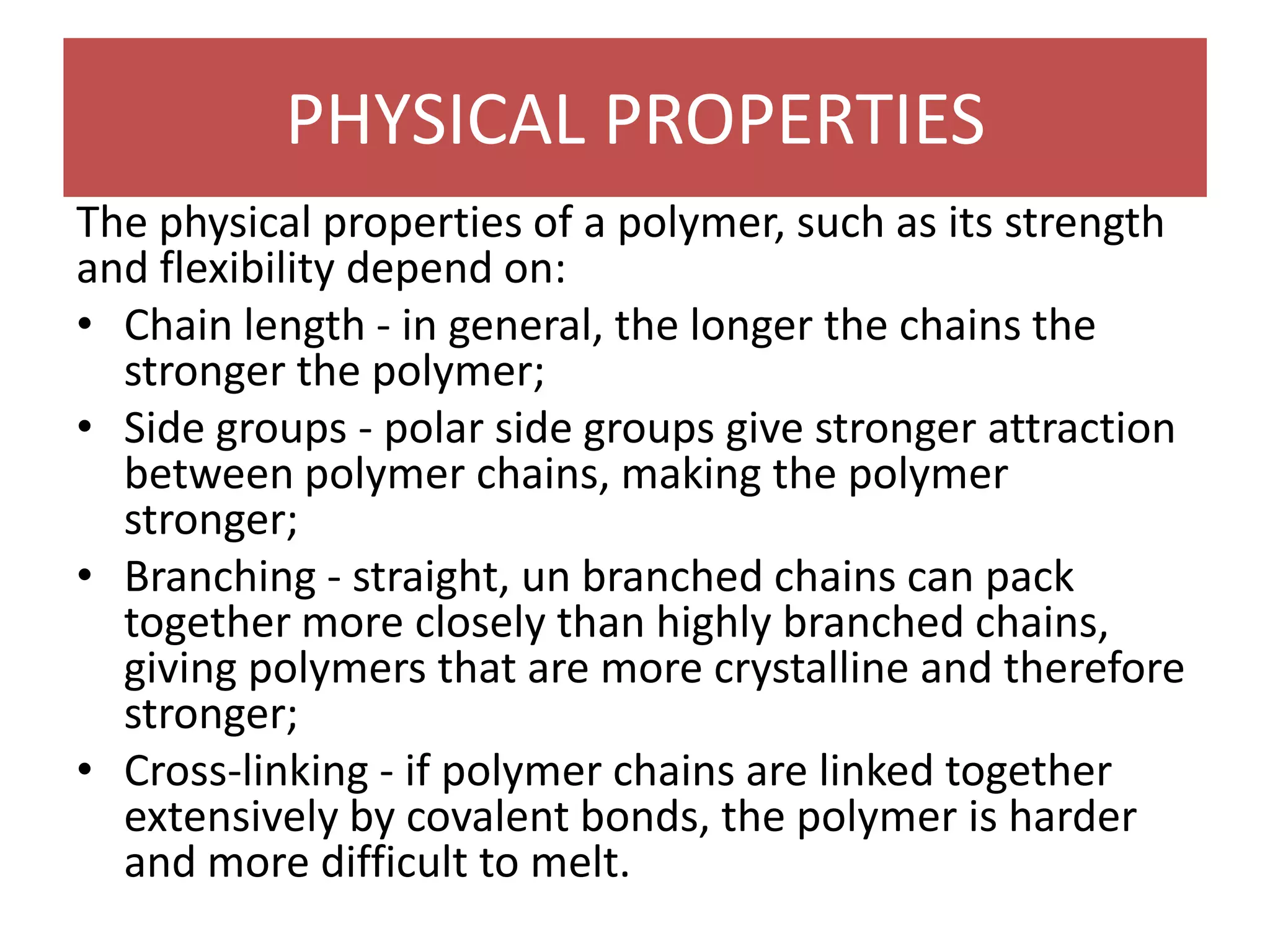 Polymers | PPTX