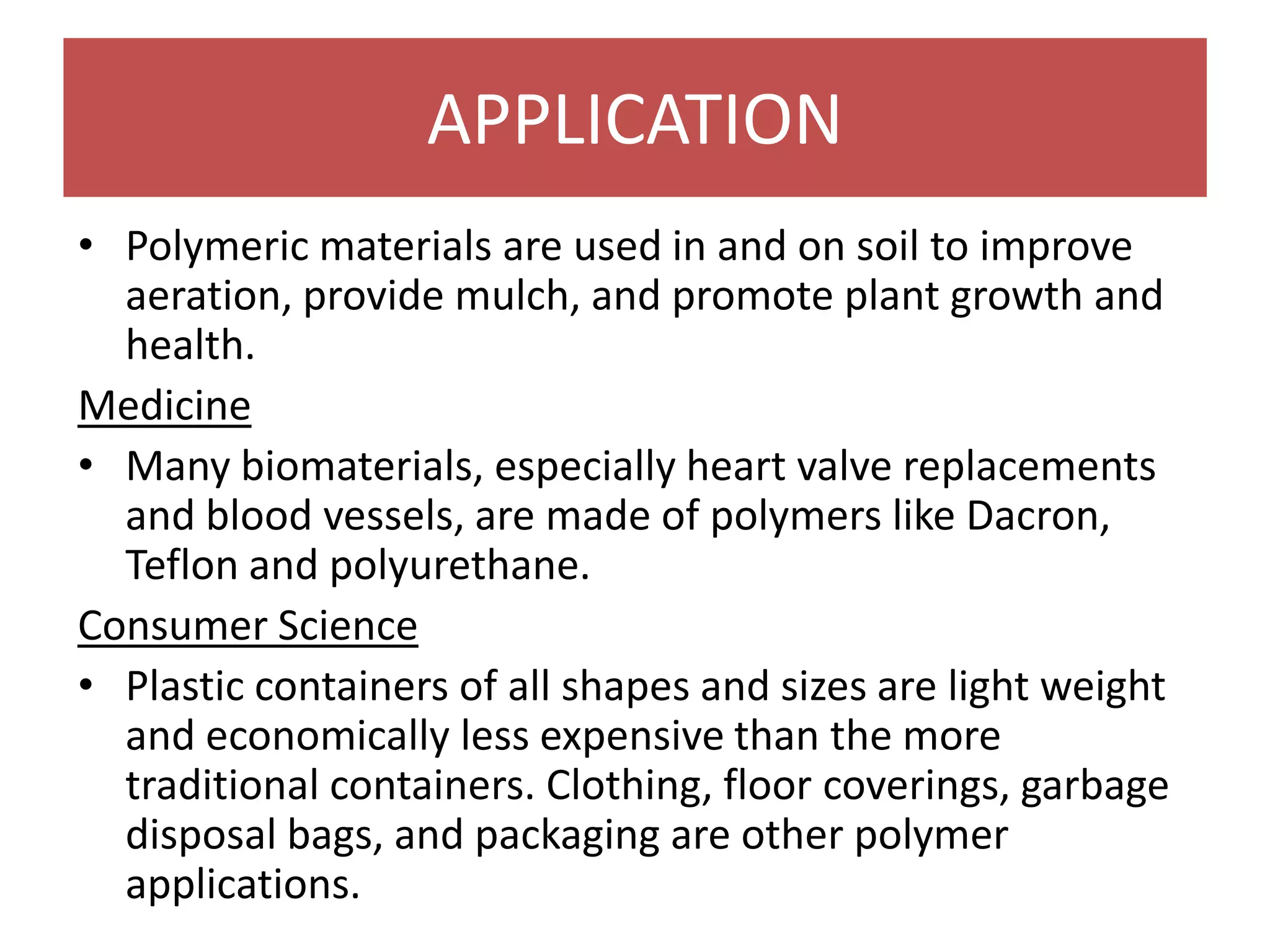 Polymers | PPTX