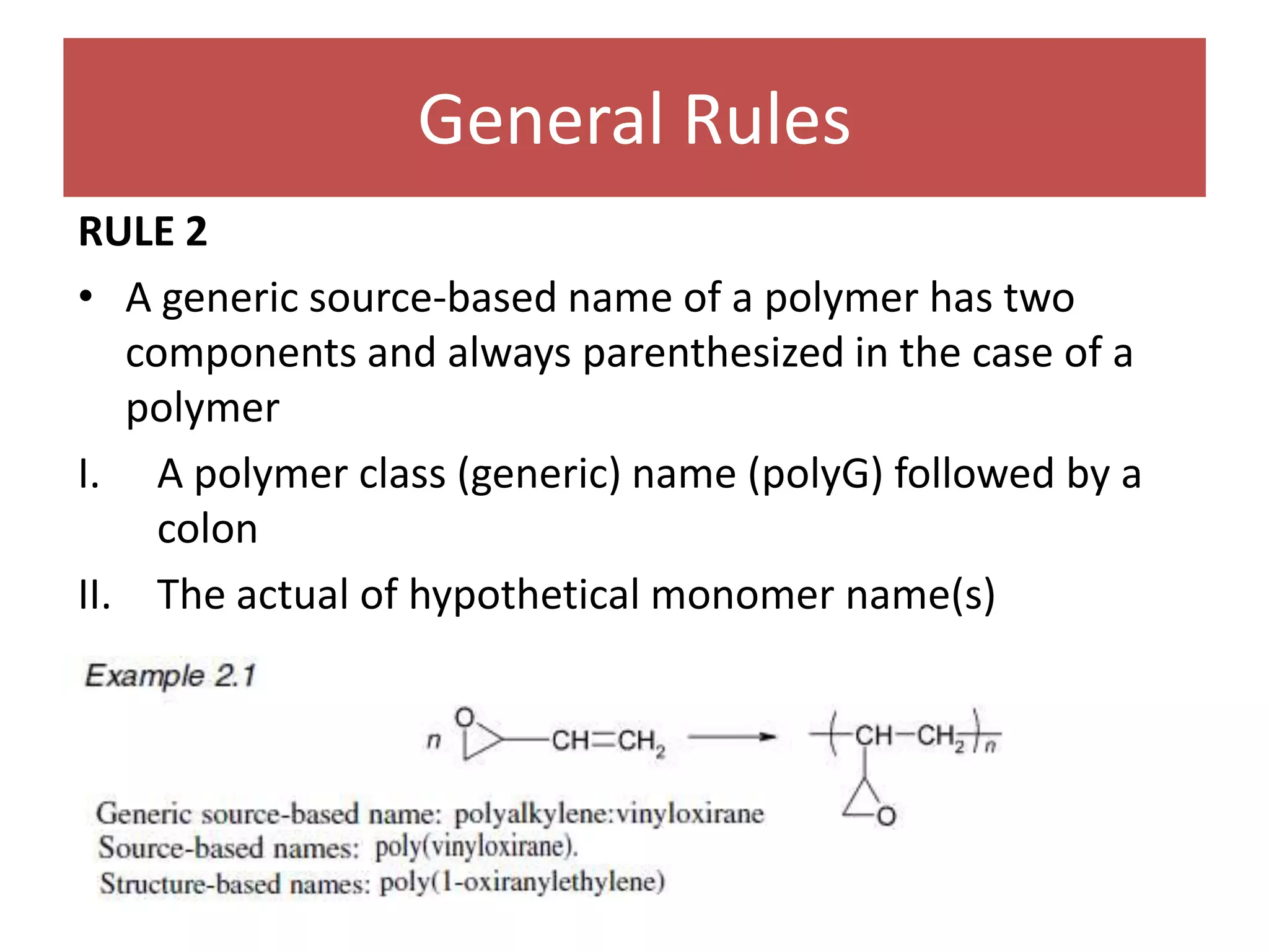 Polymers | PPTX