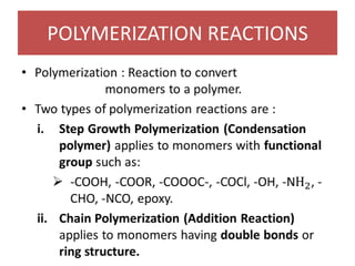 Polymers | PPTX