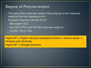 Polymerization and structure of polymers | PPT | Free Download
