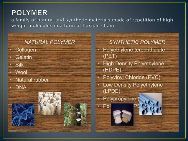 Polymerization and structure of polymers | PPT | Free Download