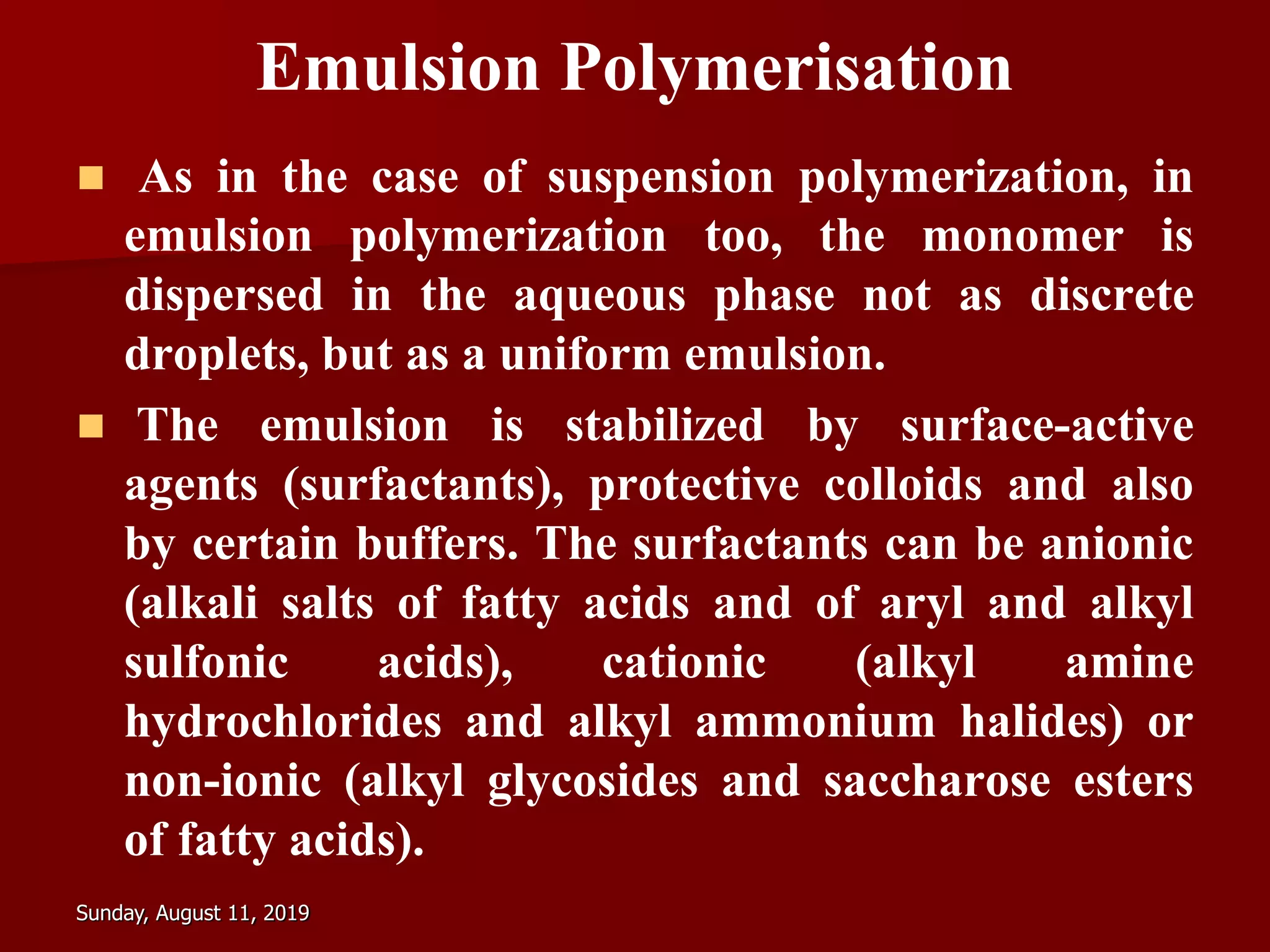 Polymerization Process | PPTX