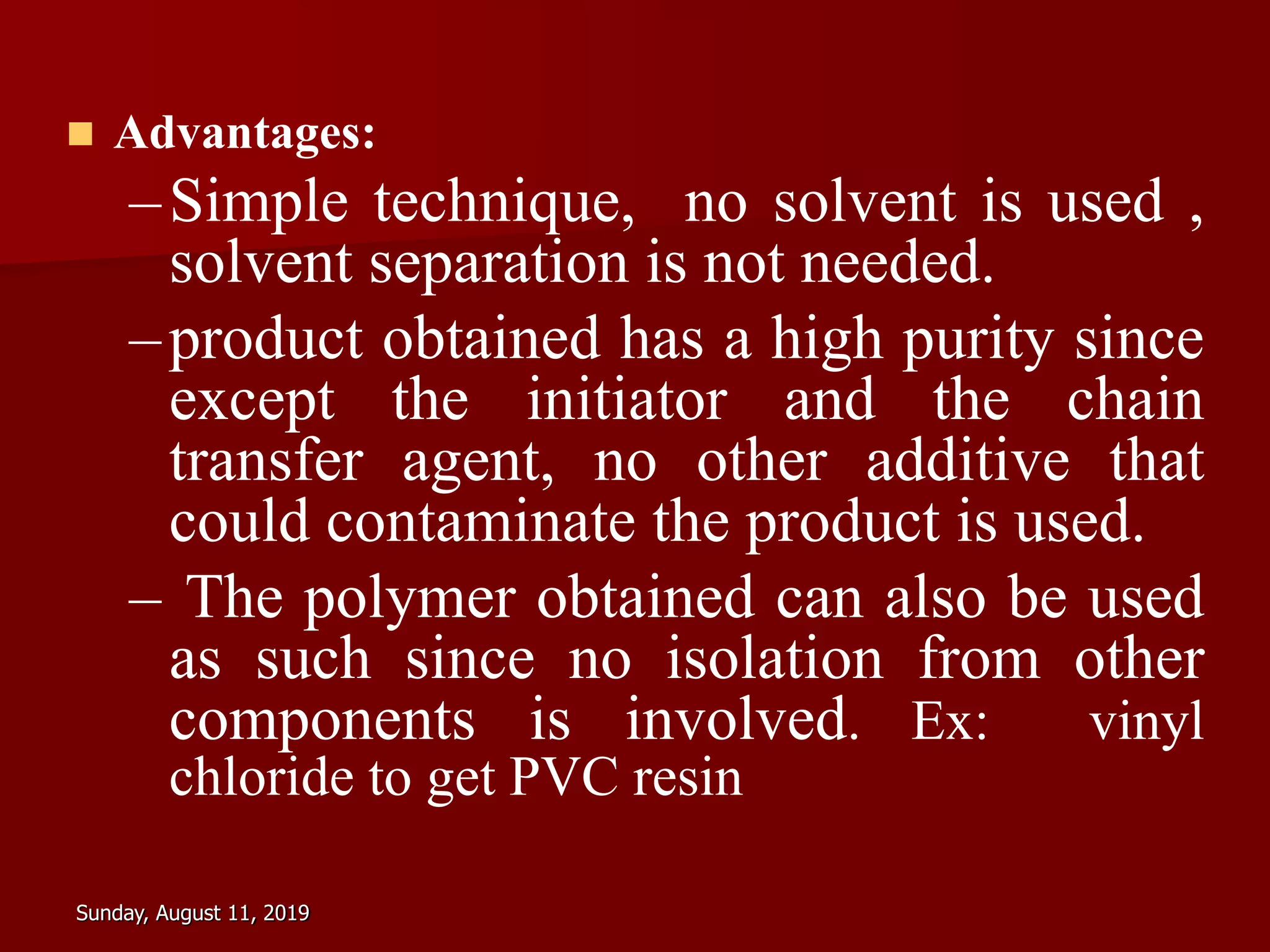 Polymerization Process | PPTX