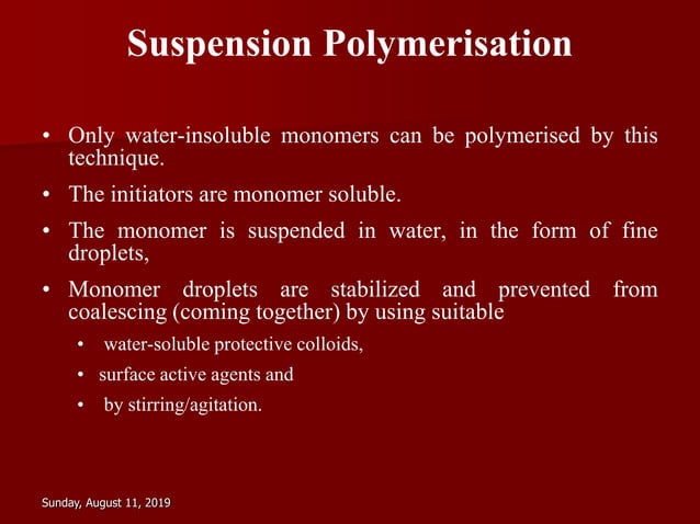 Polymerization Process | PPTX | Chemistry | Science