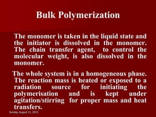 Polymerization Process | PPTX
