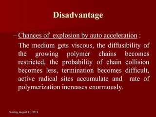 Polymerization Process | PPTX