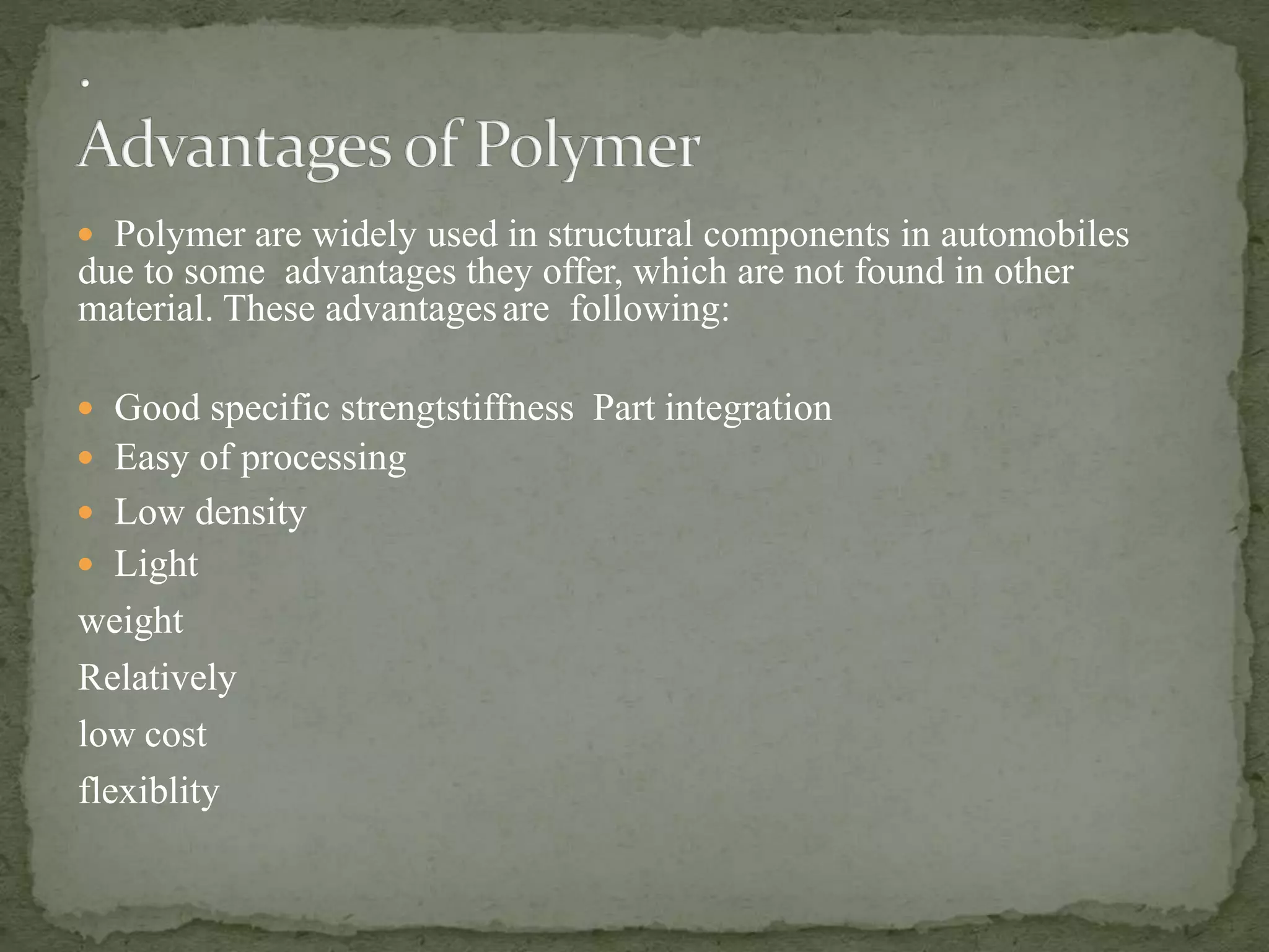 Polymerization processes and its industrial applications 23456789 | PPT