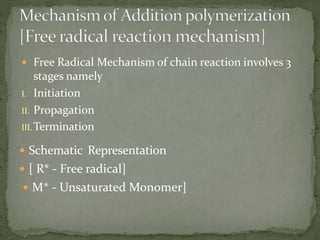 Polymerization processes and its industrial applications 23456789 | PPT