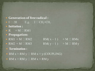 Polymerization processes and its industrial applications 23456789 | PPT