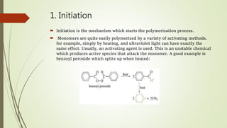 Polymerization process or synthesis by Dr. Salma Amir | PPT