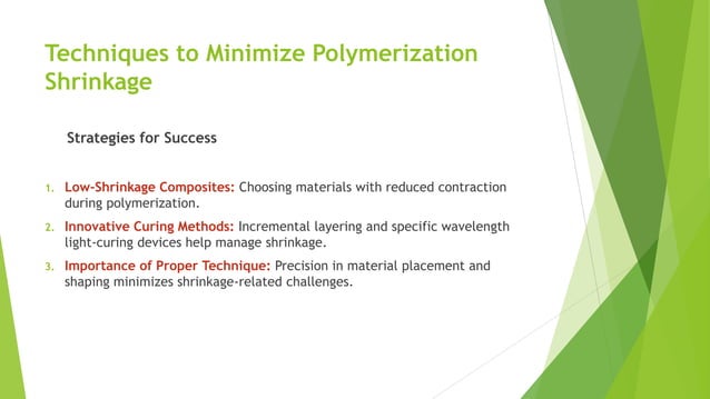 Polymerization Shrinkage In Composite Restoration Pptx