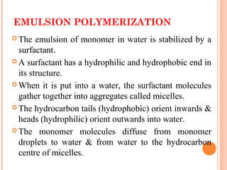 Polymerization techniques | PPT