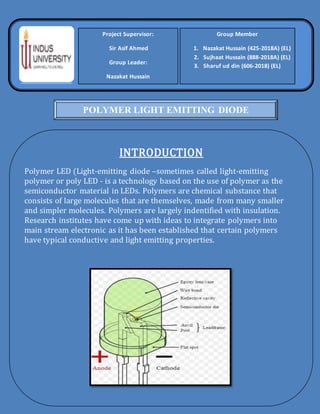Polymer light | DOCX | Chemistry | Science