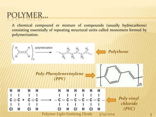 Polymer Light Emitting Diode | PPT