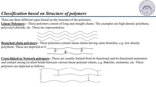 Polymer M.Sc. Final presented by Dr. Sonia Rani.pptx | Chemistry | Science