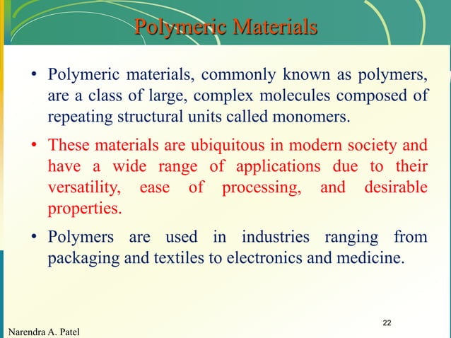 Polymer Material_Narendra.ppt