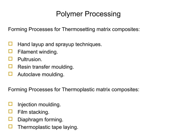Polymer matrix composites [pmc] | PPT