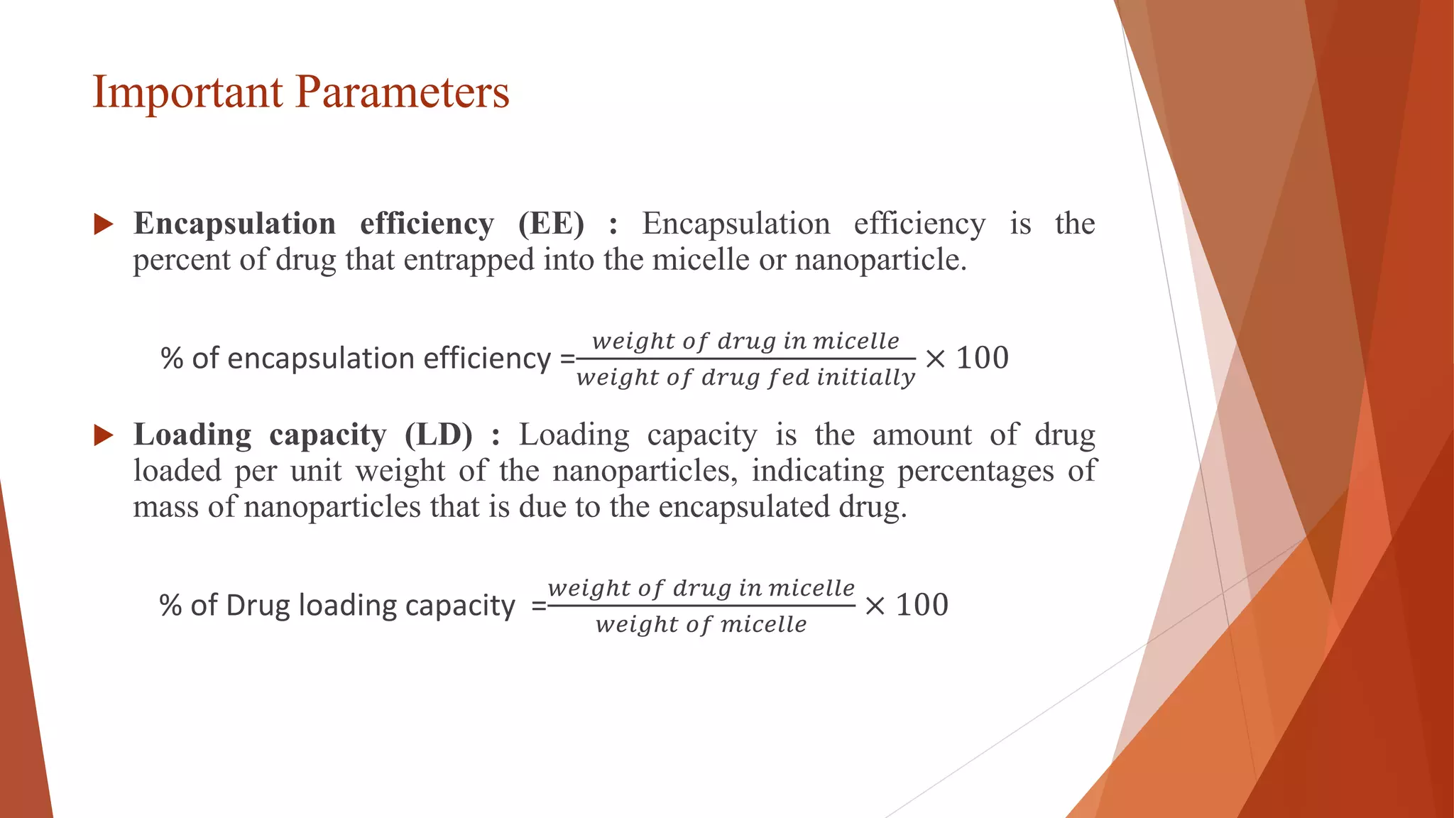 Drug Delivery Through Polymer Micelle | PPTX | Chemistry | Science