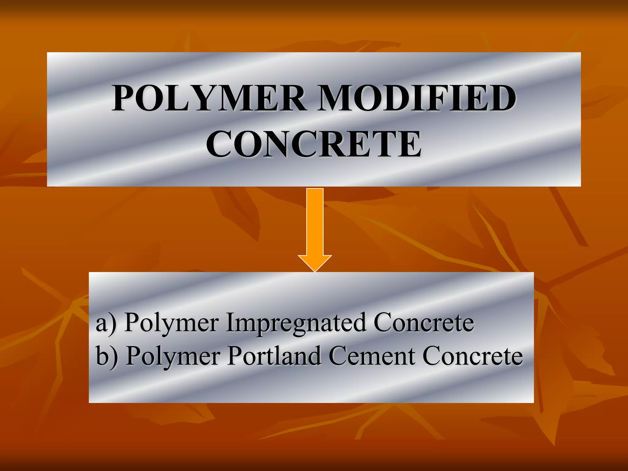 Polymer modified concrete 1 | PDF