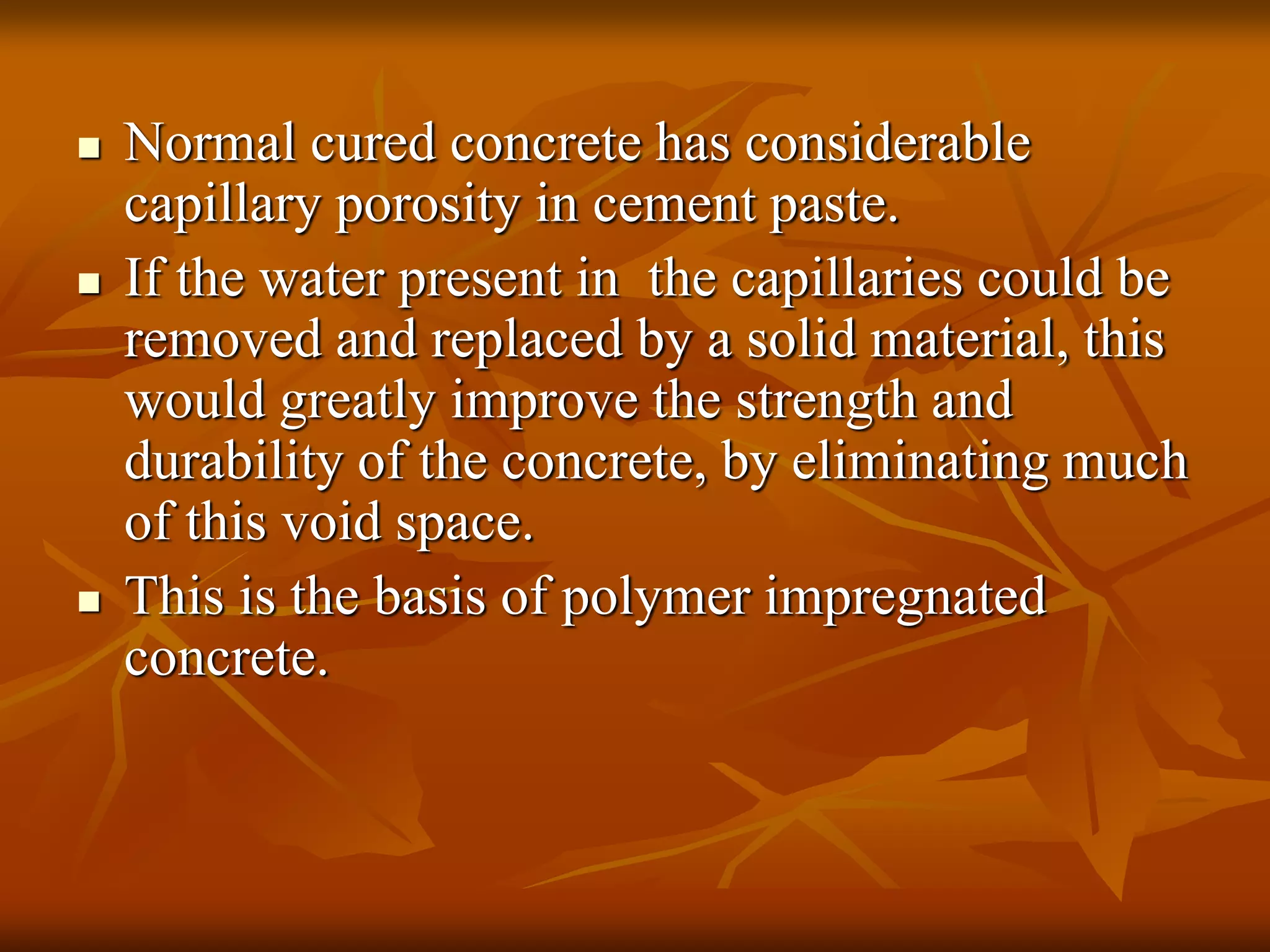 Polymer modified concrete 1 | PDF
