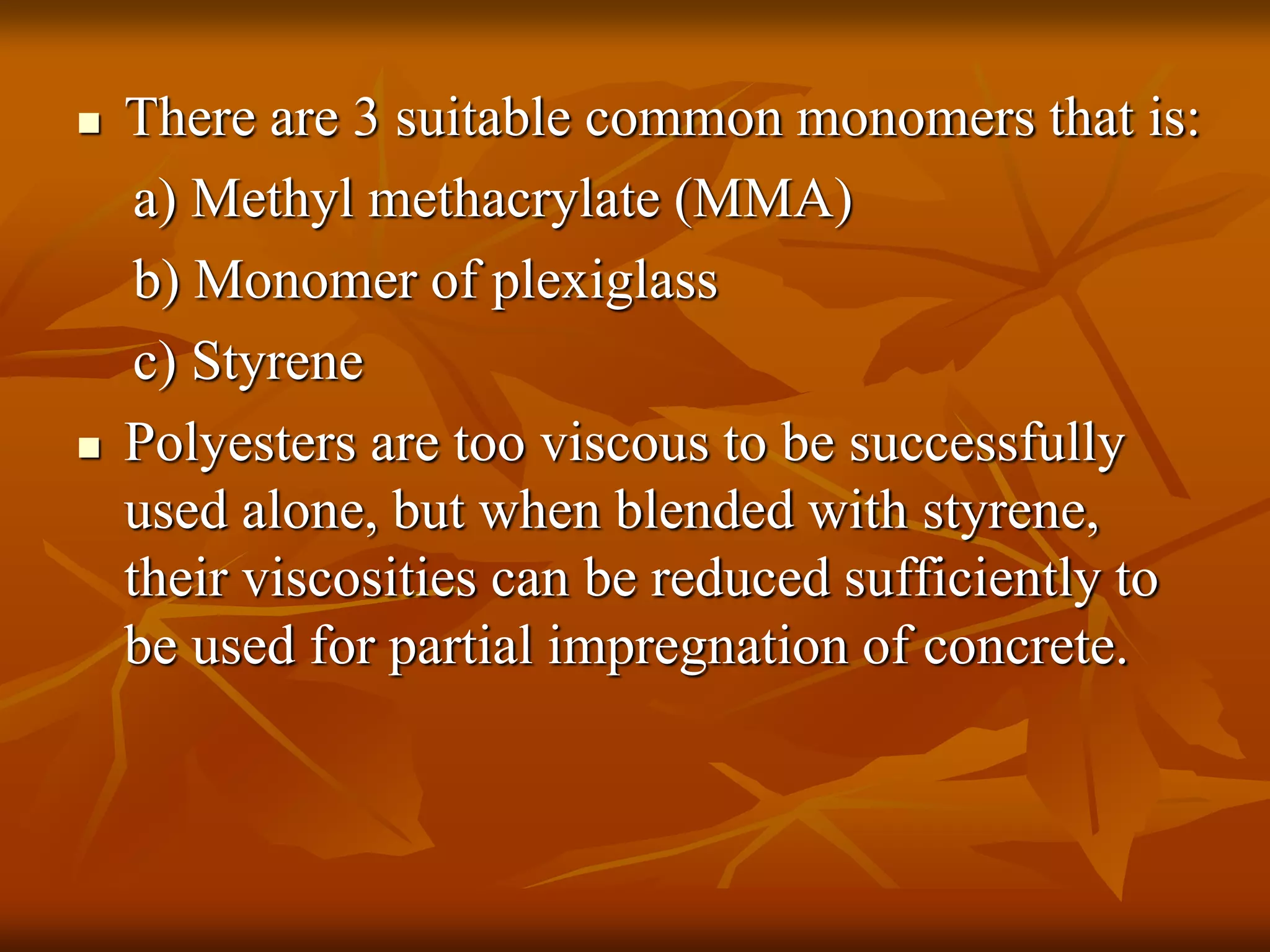 Polymer modified concrete 1 | PDF