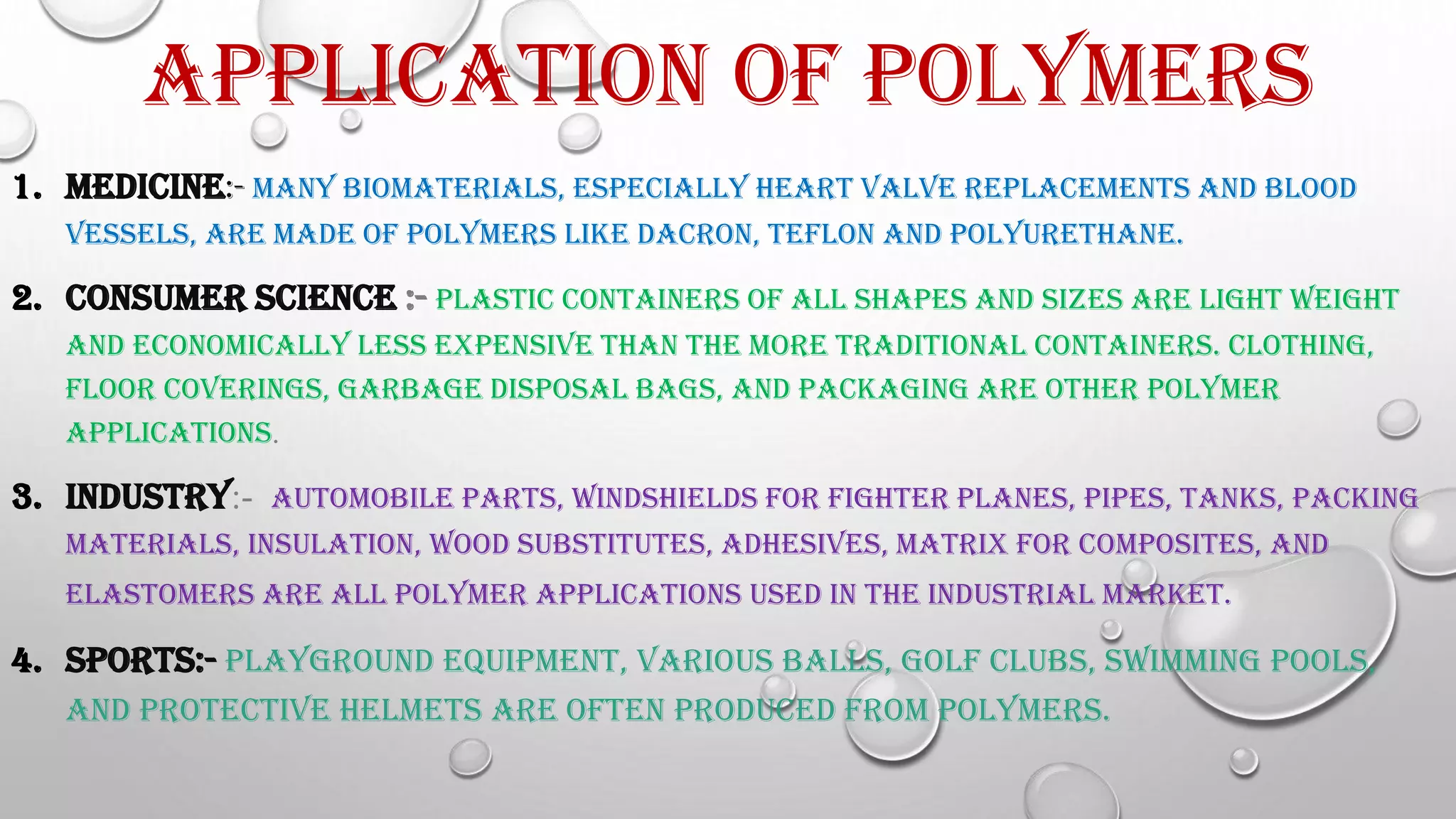 Polymer ppt | PPTX