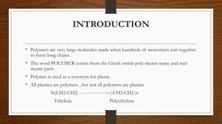 Polymer ppt M pharm | PPTX