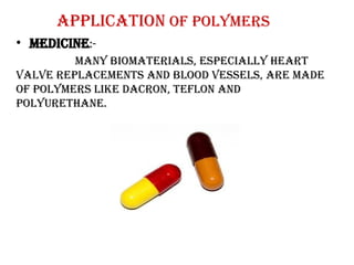 polymers with their classification types | PPTX