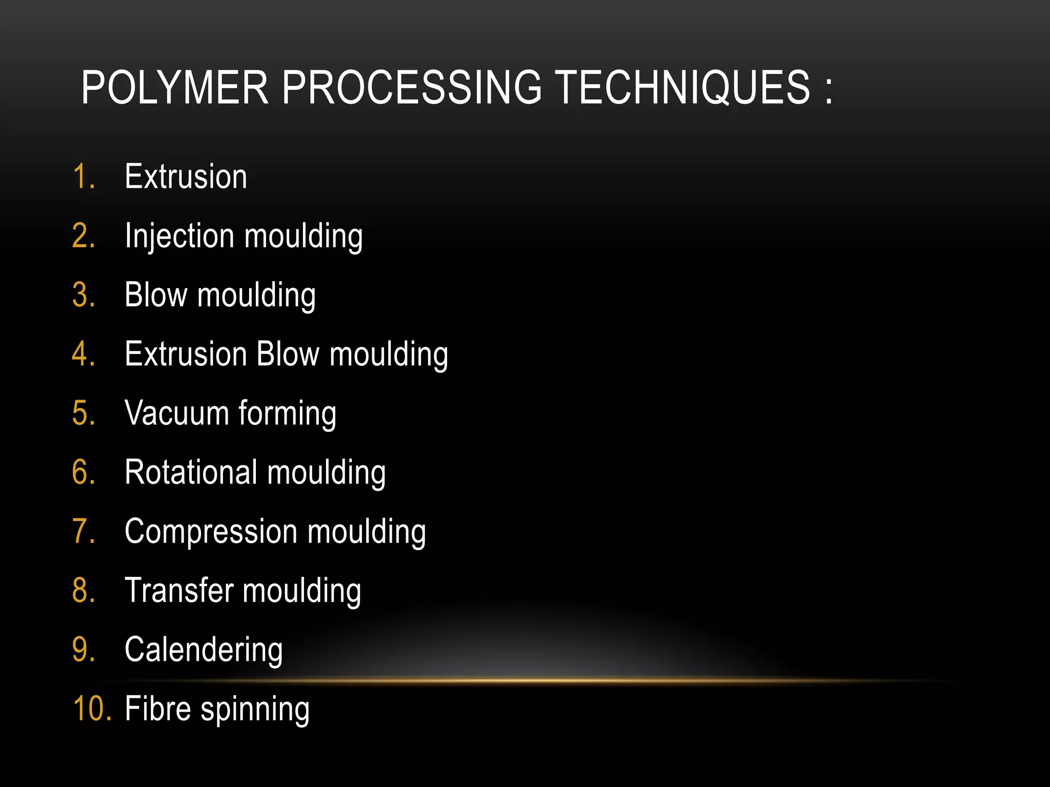 Polymer Processing by Prof. V Katiyar | PDF