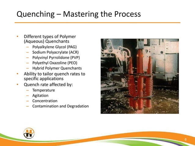 Heat Treating — Choosing & Using Polymer Quenchants | PPT | Chemistry | Science