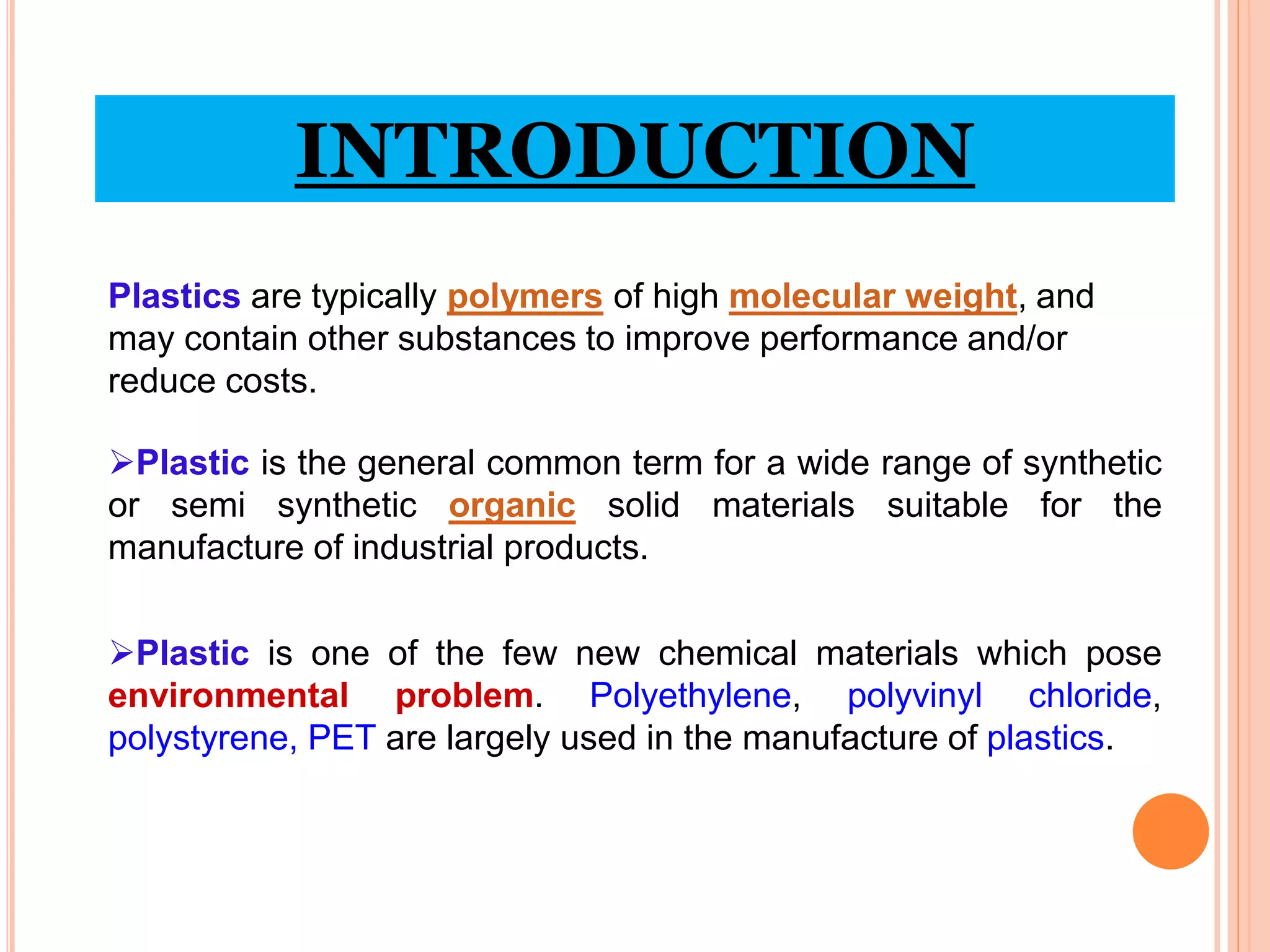 Polymer Recycling & Uses | PPTX