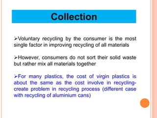 Polymer Recycling & Uses | PPTX