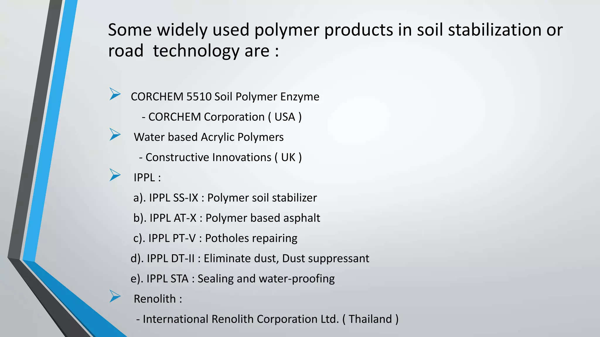Polymer road technology | PPTX