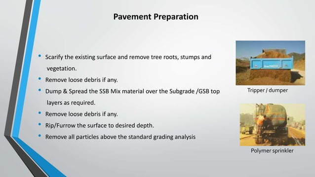 Polymer road technology | PPTX | Geology | Science
