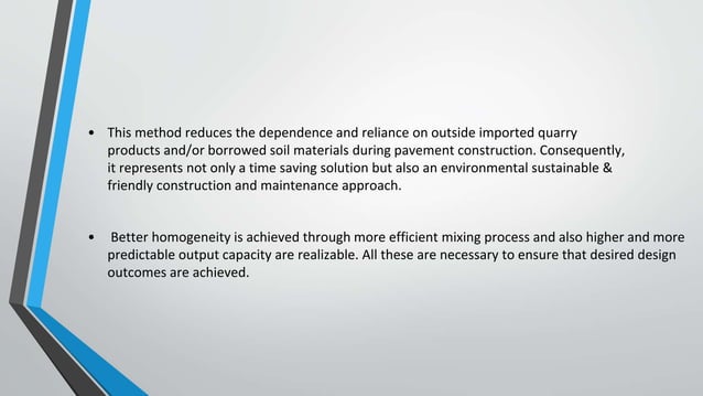 Polymer road technology | PPTX | Geology | Science