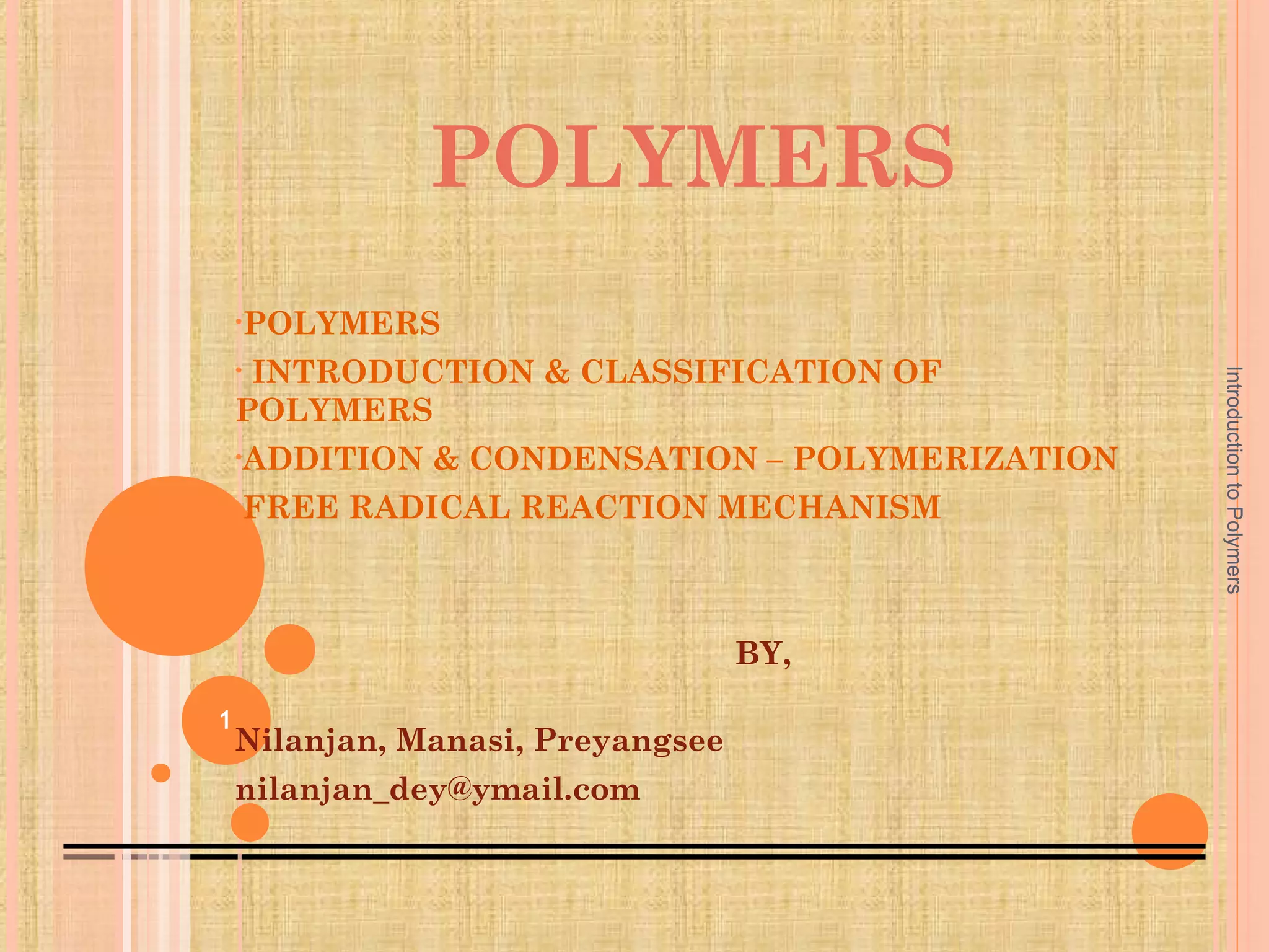 Polymers | PPT