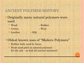 Polymers | PPT
